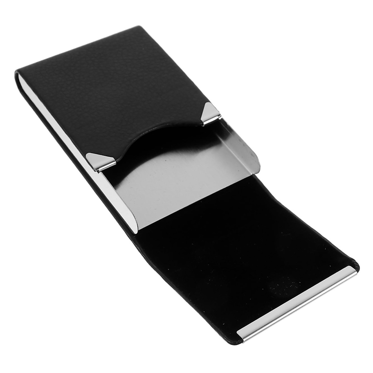 VILLCASE 3pcs Business Card Holder Business Card Organizer Name Card Case Business Card Stand Leather Wallet for Men International Travel Must Haves Pocket Metal Business Card Bag Women's