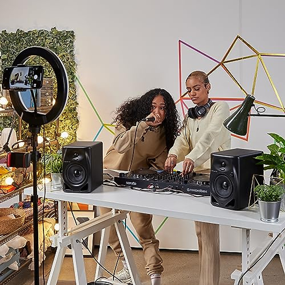 Pioneer DJ DM-50D 5-inch Active Monitor Speaker - Black