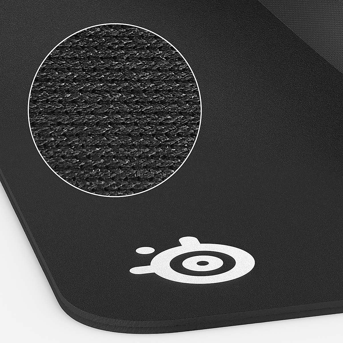 SteelSeries QcK Heavy - Cloth Gaming Mouse Pad - extra thick non-slip rubber pad - exclusive microfiber surface - size M