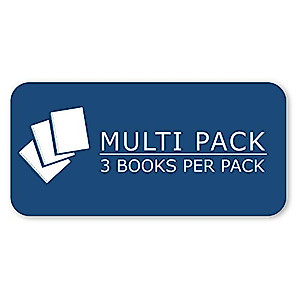 ROARING SPRING 3-pack Whitelines Premium 5x5 Graph Ruled Spiral Notebook, Digitally Download Your Notes, Free App, 11" X 8.5" 70 Sheets