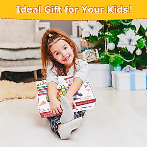 cossy 120Pcs Magnet Tiles Magnetic 3D Building Blocks Set Educational Construction Toys for 3+ Year Kids with Stronger Magnets, Rivets-Fastened, Educational, Recreational, Conventional