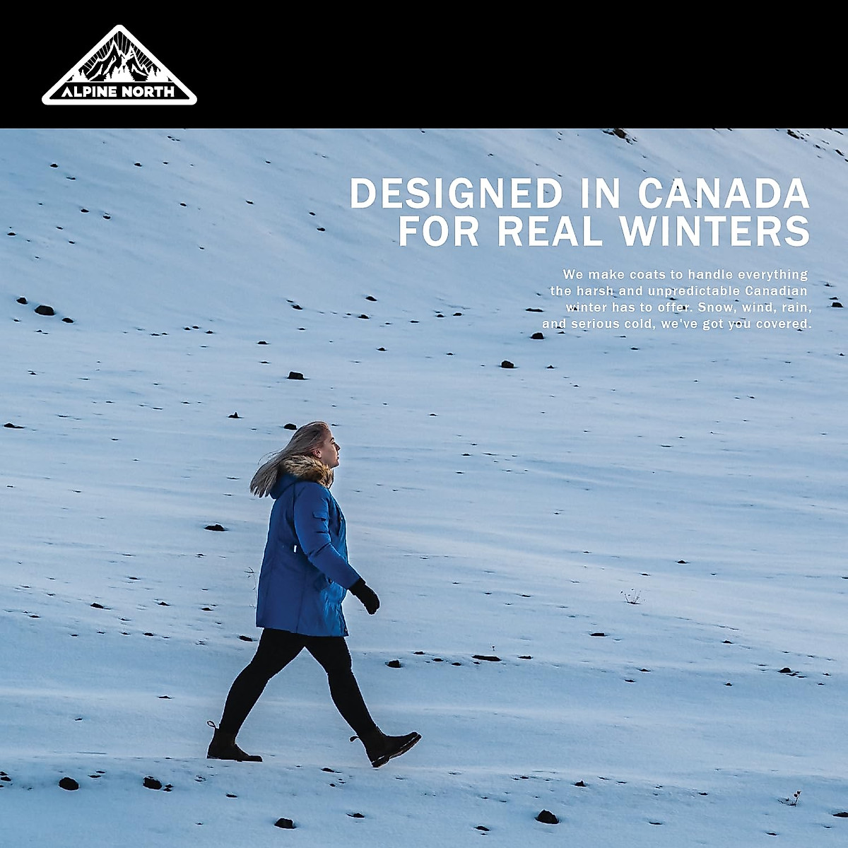 ALPINE NORTH Women’s Navy Vegan Down Long Parka Jacket (Plus Size) - Water Repellent, Windproof, Insulated Winter Coat with Faux Fur Hood,Olive, X3X-Large