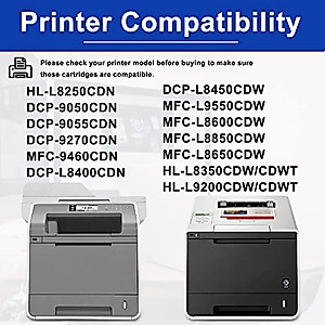 YOISNER 2 Pack TN339 TN339BK Super High Yield: Compatible TN 339 Toner Cartridge Black Replacement for Brother TN339BK HL-L8250CDN L8350CDW/CDWT L9200CDW/CDWT Printer | Up to 6,500 Pages
