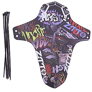 VGEBY1 Fashion Bike Mudguard, Rear Tire Mudguard Fender for Road Bike Mountain Bike