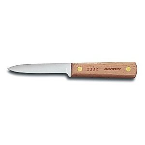 Dexter Russell Traditional (15271) Paring Knife, 3-1/4", high-Carbon Steel, Beech Handle, 2332