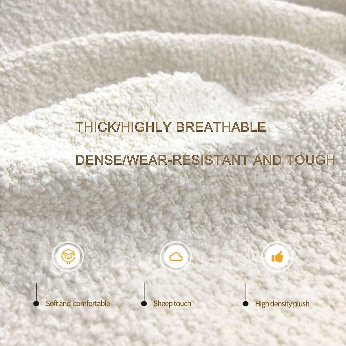 HARELA Outdoor Patio Rocking Chairs, Indoor Rocking Chair Comfy Rocker Chair with Thick Cushion, Modern Lounge Chair for Porch, Garden, Patio, Backyard