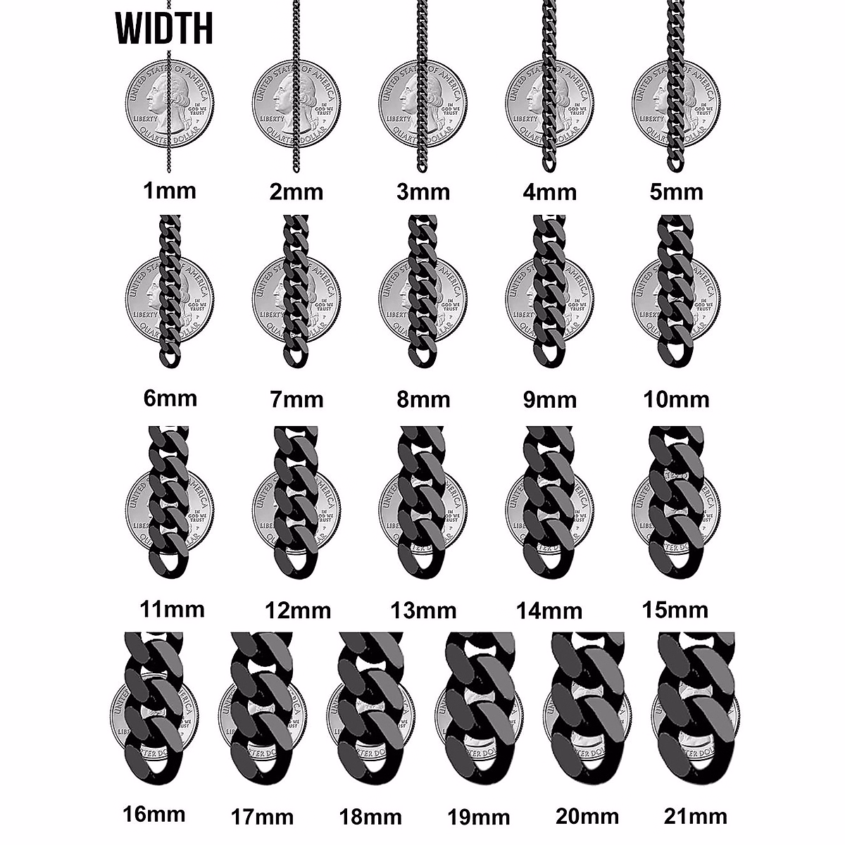 14K Yellow Gold Cross Pendant with 1.9mm Figaro 3+1 Chain Chain Necklace - 16"