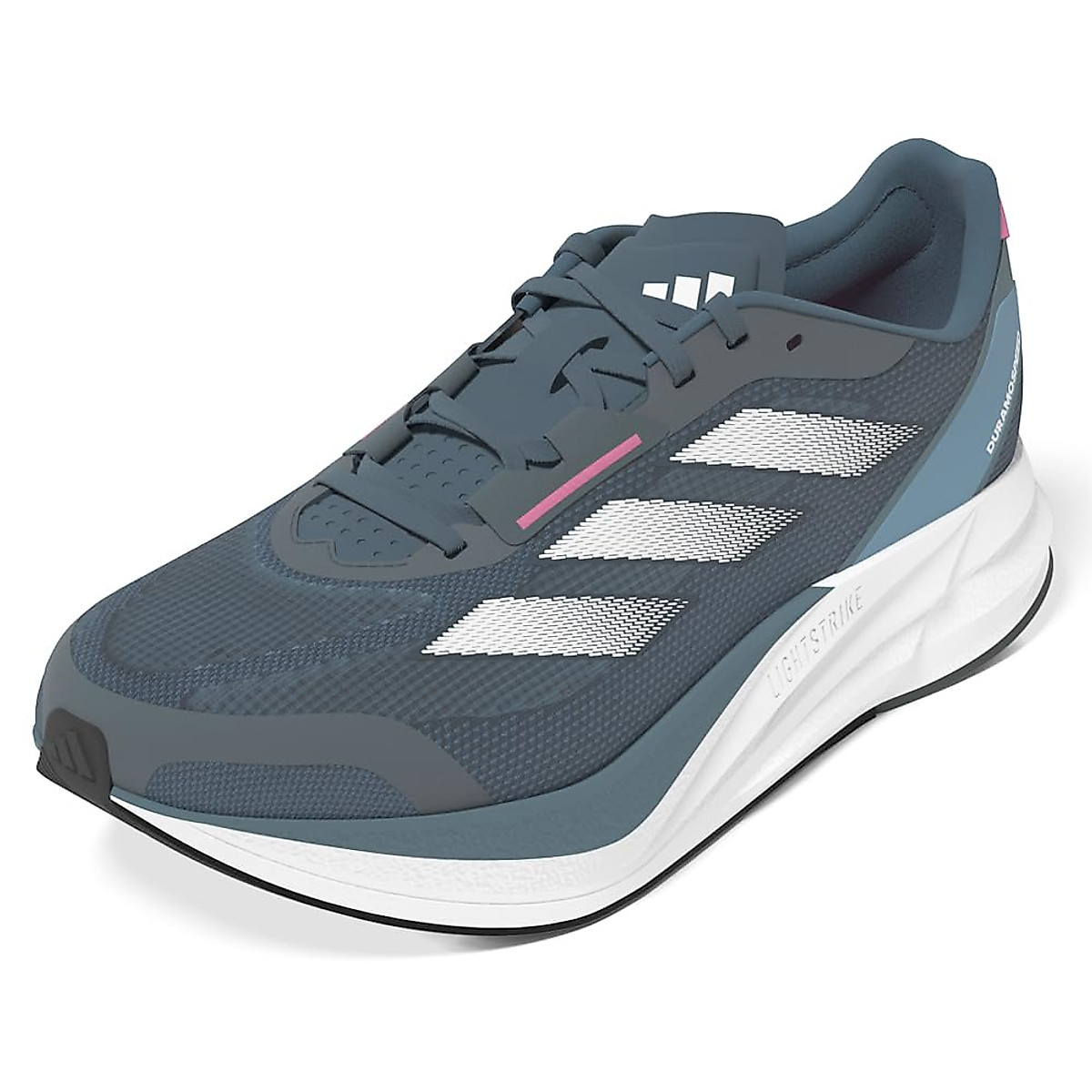 adidas Women's Duramo Speed Sneaker, Arctic Night/Lucid Lemon/Arctic Fusion, 11