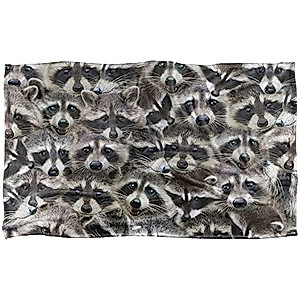 Trevco Racoons Silky Touch Super Soft Throw Blanket 36" x 58"