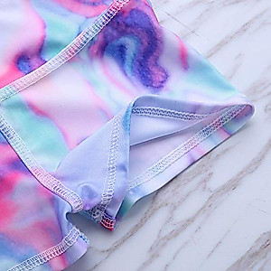 vastwit Kids Girls Stretchy Dancewear Booty Shorts Gymnastics Athletic Sports Swimming Hot Pants Colorful 10