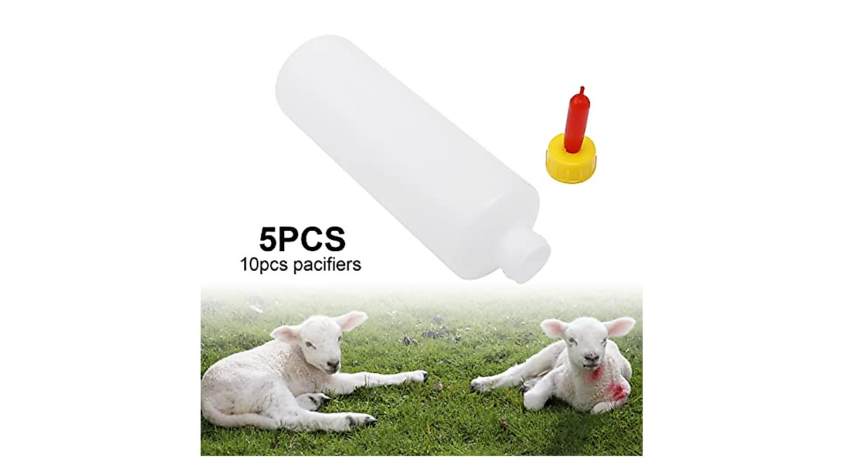 400ml Lamb Feeding Bottles - Durable & Versatile