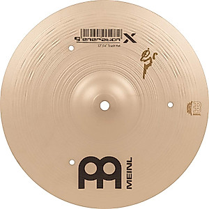 Meinl Cymbals GX-12/14TH Generation-X 12" and 14" Auxiliary Trash Hi-Hat Cymbal Pair (VIDEO),metallic