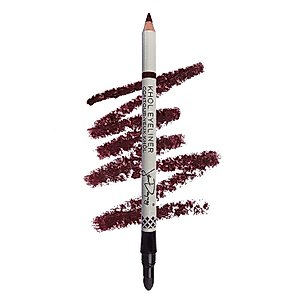 Jillian Dempsey Khôl Eyeliner | Waterproof Eyeliner Pencil with Built-in Smudger | Long-Lasting Intense Color I Deep Burgundy