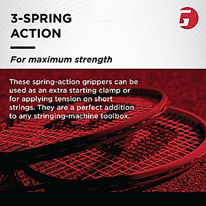 Gamma Sports Starting Clamp, Red/Silver