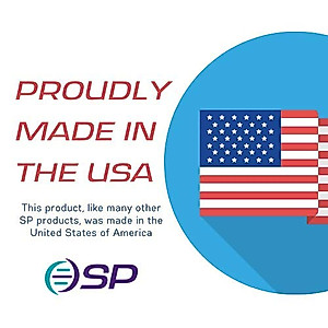 SP Bel-Art Safety-Labeled 2-Color LYOB Wide-Mouth Wash Bottles; 500ml (16oz), Polyethylene w/Natural Polypropylene Cap (Pack of 6) (F11646-0638)