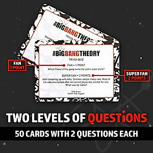 Paladone Big Bang Theory Trivia Quiz - 100 Questions - Officially Licensed Merchandise