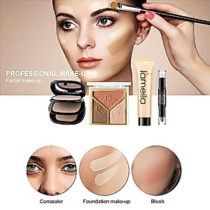 MISS ROSE M Professional Makeup Kit, 31 Pcs All-in-one Makeup Kit,Makeup Kit for Women Full Kit,Makeup Gift Set for Women girls(HZJ-001)