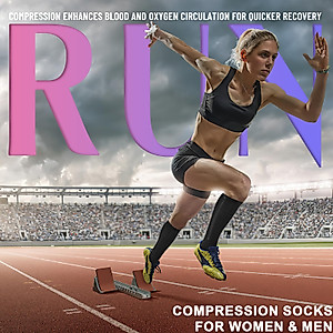 cerpite Zipper Compression Socks Men & Women - 2 Pairs Of 15-20mmhg Open Toe Compression Socks Knee High,Suit For Running