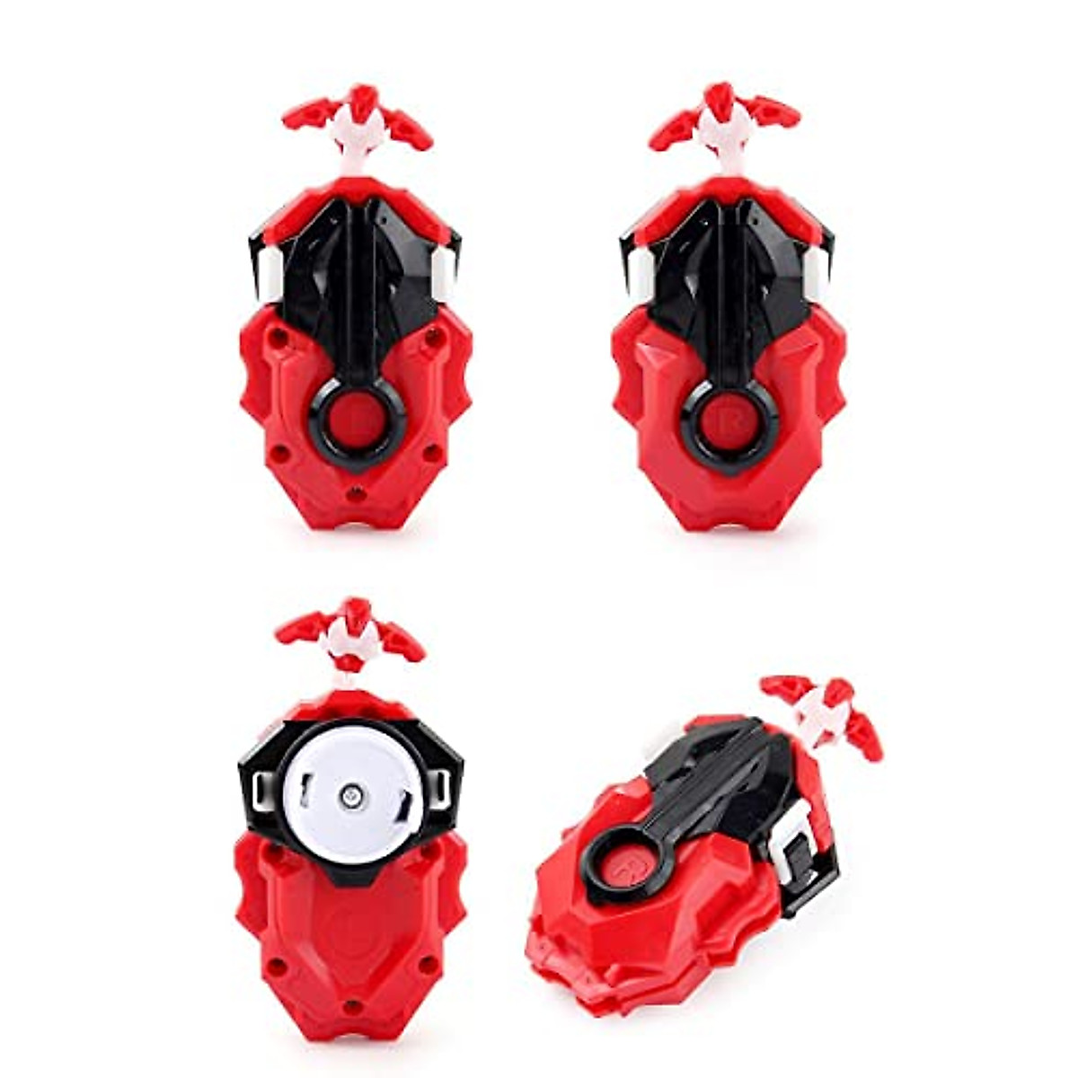 ASVEXKW Bey Battling Gyro Top Burst Blade Toy Great Birthday Gift Present for Children Kids Boys Ages 6 8 10 12+ Combat Battling Game Set 12 Spinning with 1 Battling Top Stadium 4 Launchers