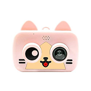LKYBOA Cartoon Children Camera, Camera Digital for Girls and for Outdoor Toy Children's Gift Size 8.2X5.8X3.1 Cm (Color : B)