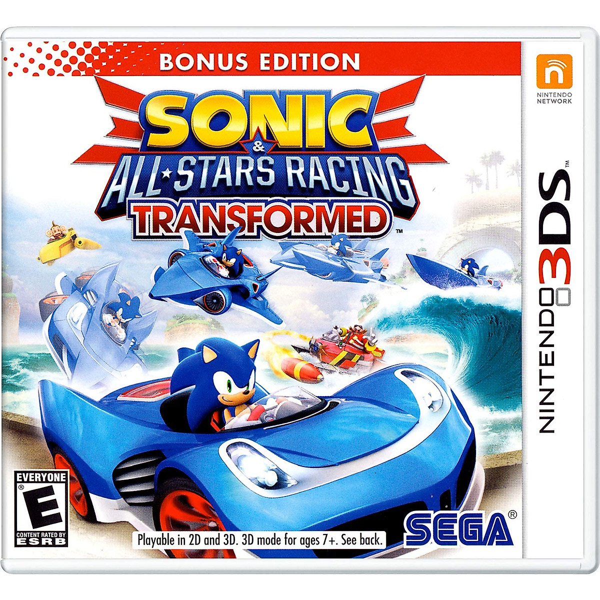 Sonic and All-Stars Racing Transformed Bonus Edition - Nintendo 3DS by Sega