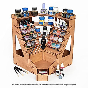 1 x Wall Citadel 60 holes + 1 x Corner Paint Rack Organizer