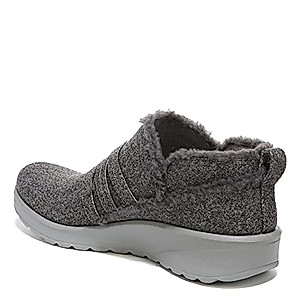 BZees Womens Glide Slip-On Ankle Boot Grey 5.5 M