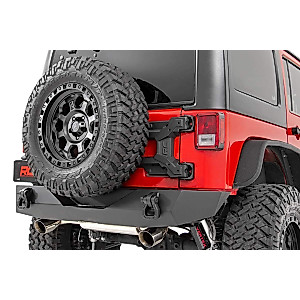 Rough Country HD Tire Carrier Kit for 2007-2018 Jeep Wrangler JK - 10523