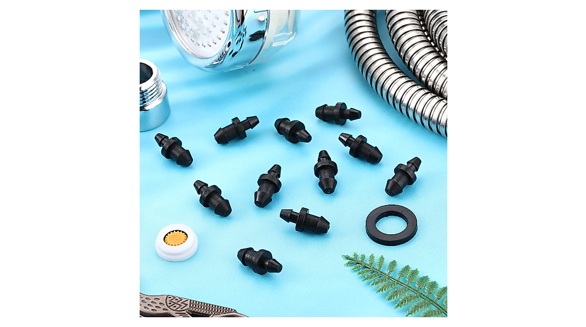 Drip Irrigation Plugs Black Irrigation Plugs 1/4 inch Tube End Closure Irrigation Plugs Goof ...