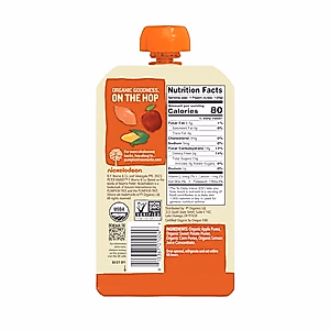 Pumpkin Tree Peter Rabbit Organics, Apple, Sweet Potato, and Corn, 4.4 Ounce (Pack of 10)