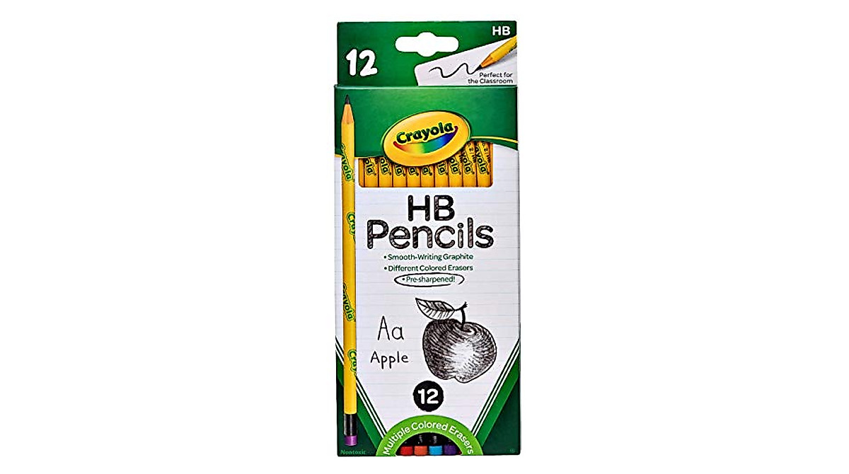 Crayola Number 2 Pencils - 12 Pack for School & Creative Use