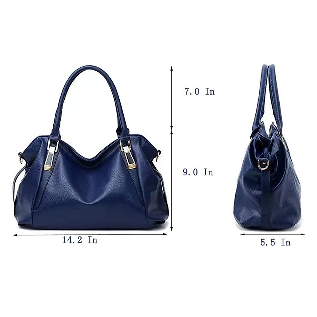 Dobsion womens purses and handbags bags coach crossbody tote cross body bag purses for women handbags for women women's crossbody handbags shoulder bag bags for women handbag Blue