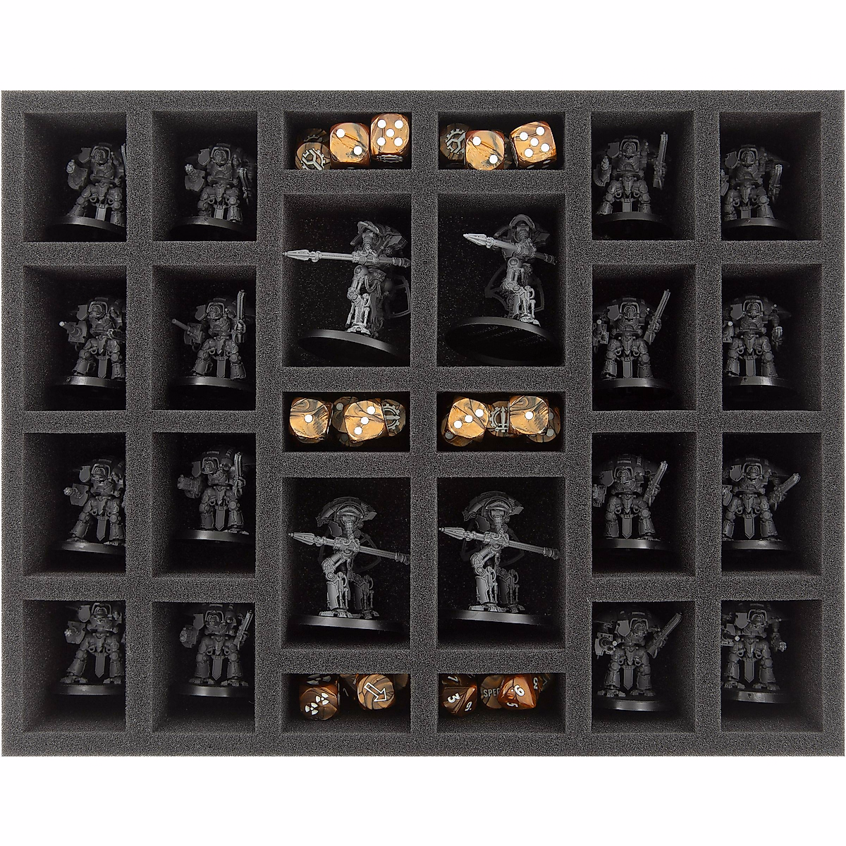 Feldherr MEDIUM PLUS bag compatible with Adeptus Titanicus: Venator Light Manipel