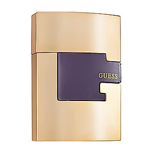 GUESS Gold Eau De Toilette Spray for Men, 2.5 Oz