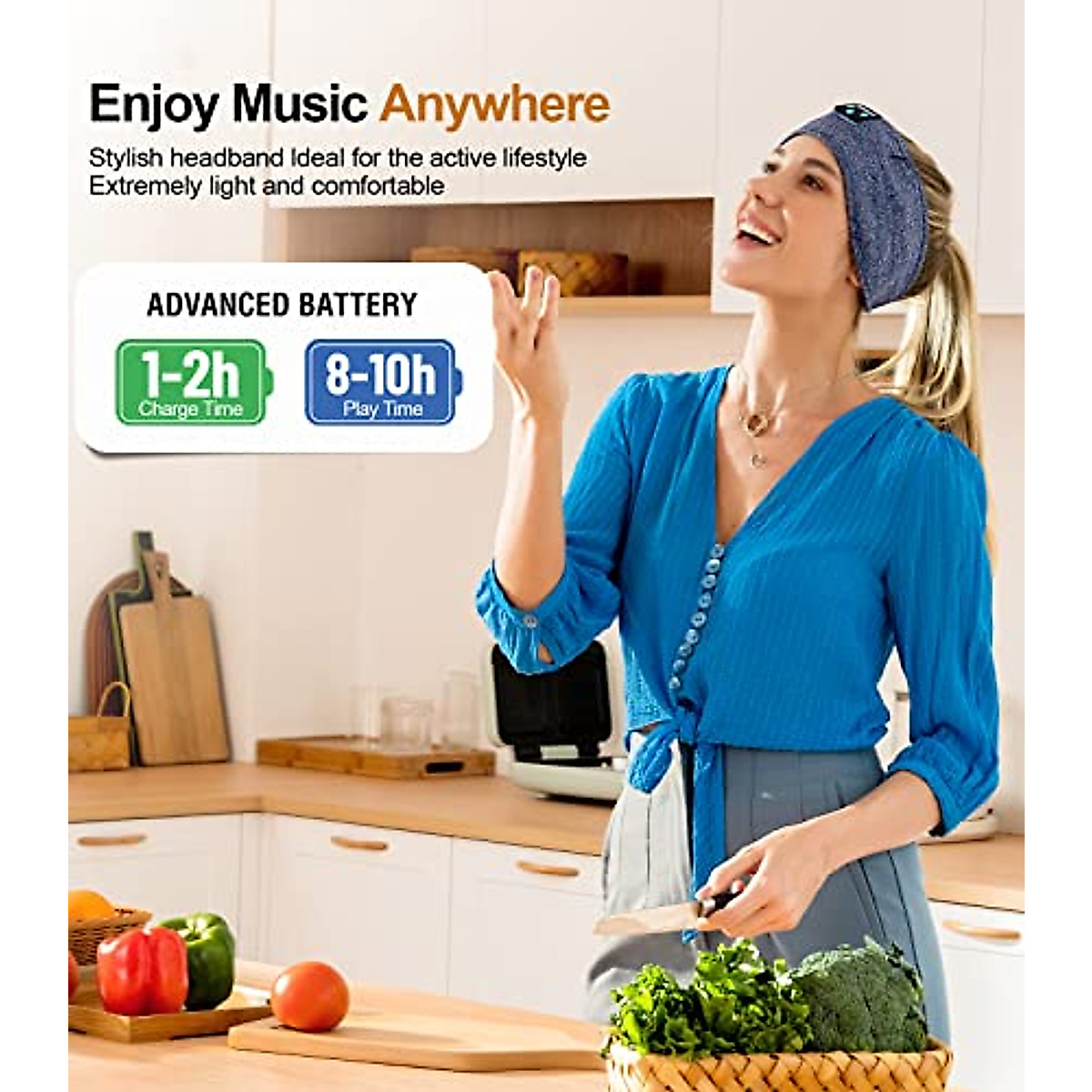 Sleep Mask with Bluetooth Headphones, Joseche Sleep Headphones Bluetooth Headband for Sleeping Sports Sleep Mask for Side Sleeper,Gift Idea & Travel Essentials for Woman Man Wife Husband Dad Mom