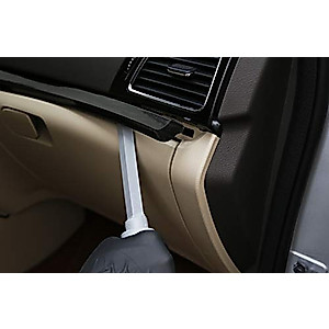 SGCB Non-Marring Plastic Chisel Scraper Set Of 4, High Hardness PA44 Nylon Decal Wheel Weight Remover Damage Free Easy Grip Impact Chemical Resistant Scraper Tool Kit For Gasket Decals Emblem Moldings