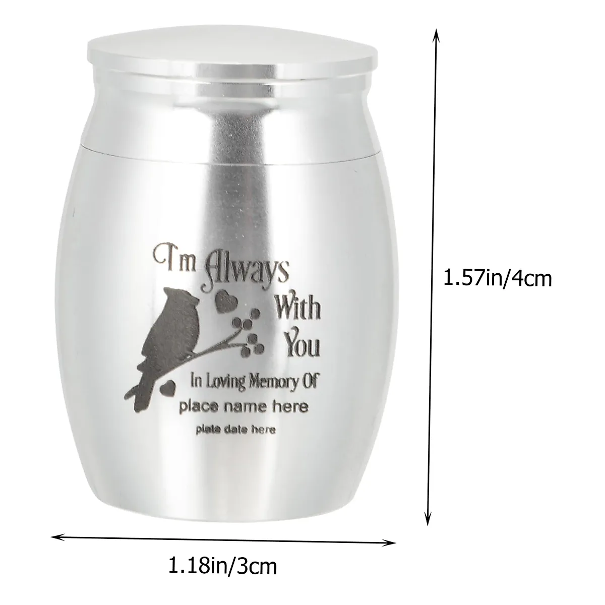 3pcs Parrot Cremation Tank Cremation Tank for Pet Funeral Cinerary Casket Memorial Cremation Tank Parrot Ashes Urn Cinerary Casket for Pet Cat Cremation Tank Parrot Cinerary Casket