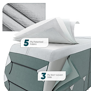 KING BIRD Upgraded Class C RV Cover, Extra-Thick 5 Layers Anti-UV Top Panel, Durable Camper Cover, Fits 20'- 23' Motorhome -Breathable, Water-Proof, Rip-Stop with 2Pcs Extra Straps & 4 Tire Covers