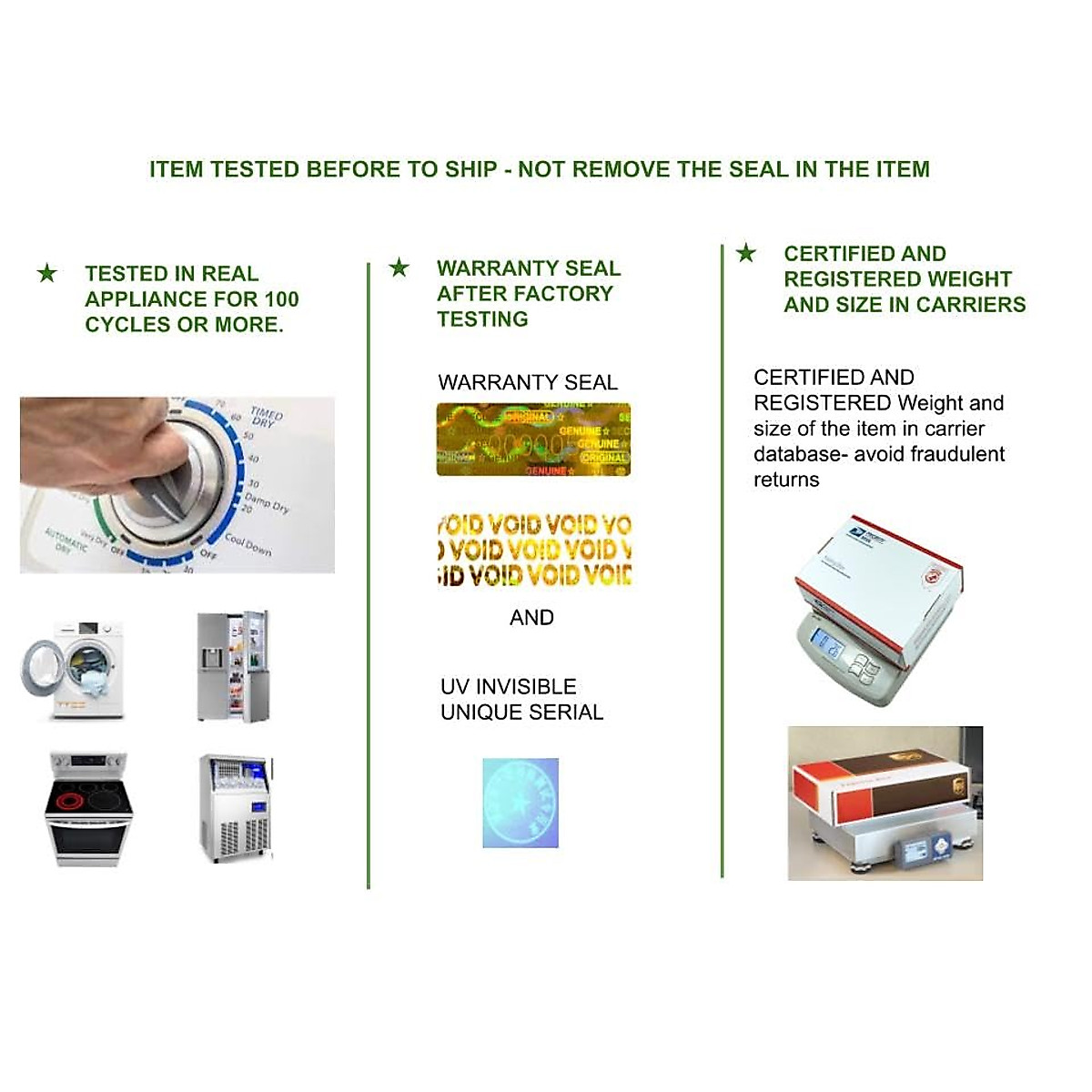 GSPUSA DA41-00404D DA41-00404E 1969773 CKD969773X compatible with Samsung Refrigerator Power Control Board fits old # DA41-00404D DA41-00404E 1969773