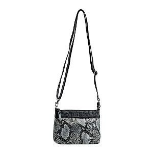 STS Ranchwear Women's Casual Everyday Multifunctional Santana Collection Grace Crossbody Purse Bag with Adjustable Strap, Gray