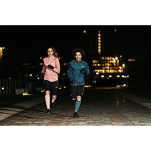 CEP Reflective Calf Sleeves, Neon Yellow, Men, III