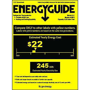 Msake Portable Personal Mini Fridge, 8 Liter Compact Cooler and Warmer Refrigerator for Skincare Medications and Breast Milk Storage, 12V DC/ 110V AC for Home Office and Travel