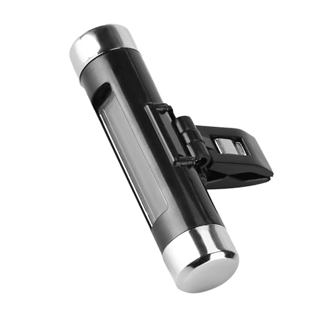 Car Clock Thermometer with Backlight, LCD Digital Clock Monitor, Ideal for Use in Car, Convenient Temperature Display (Blue Background)