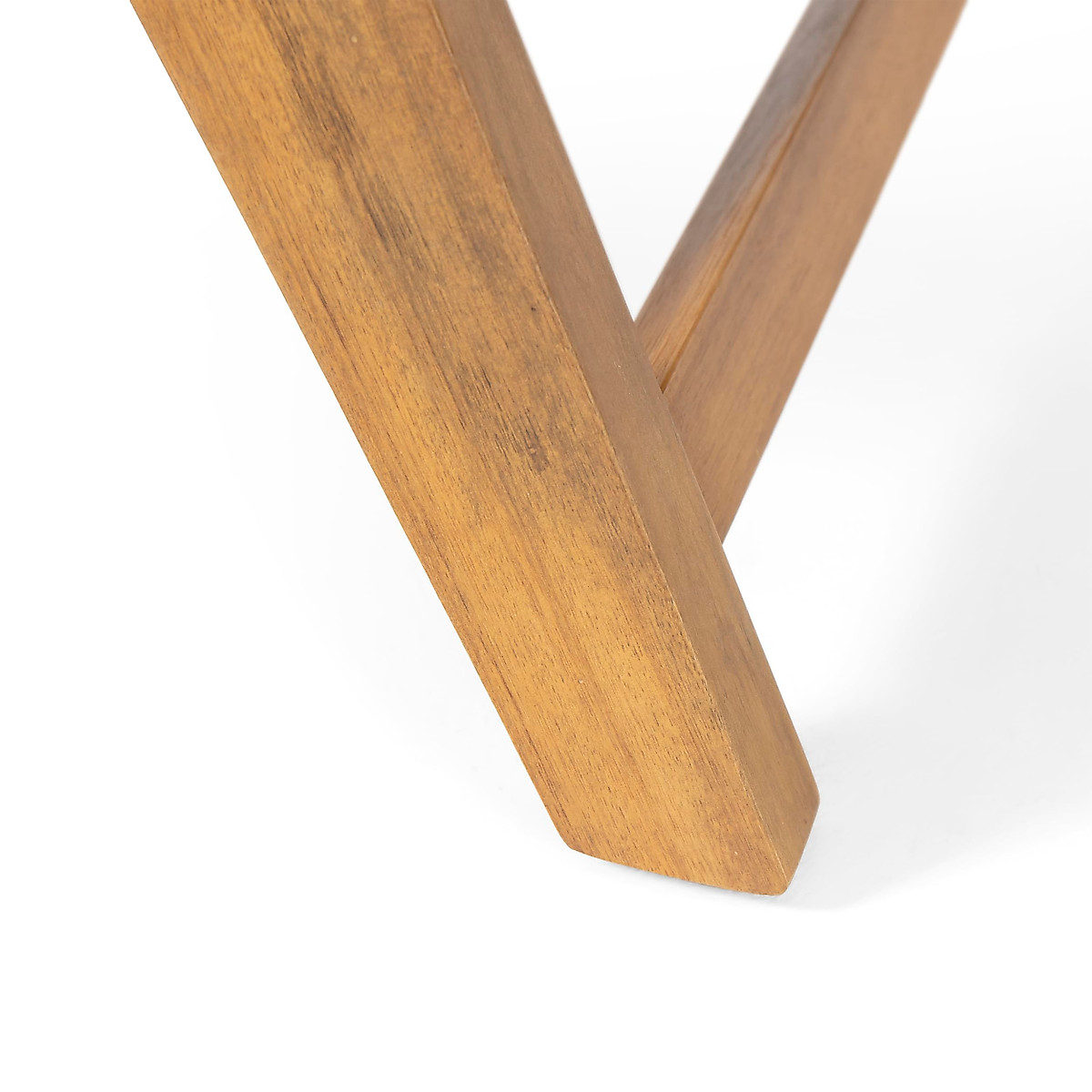 Christopher Knight Home Sedona Club Chair, 37 "W x 28.25 "D x 29.5 "H, Teak + White