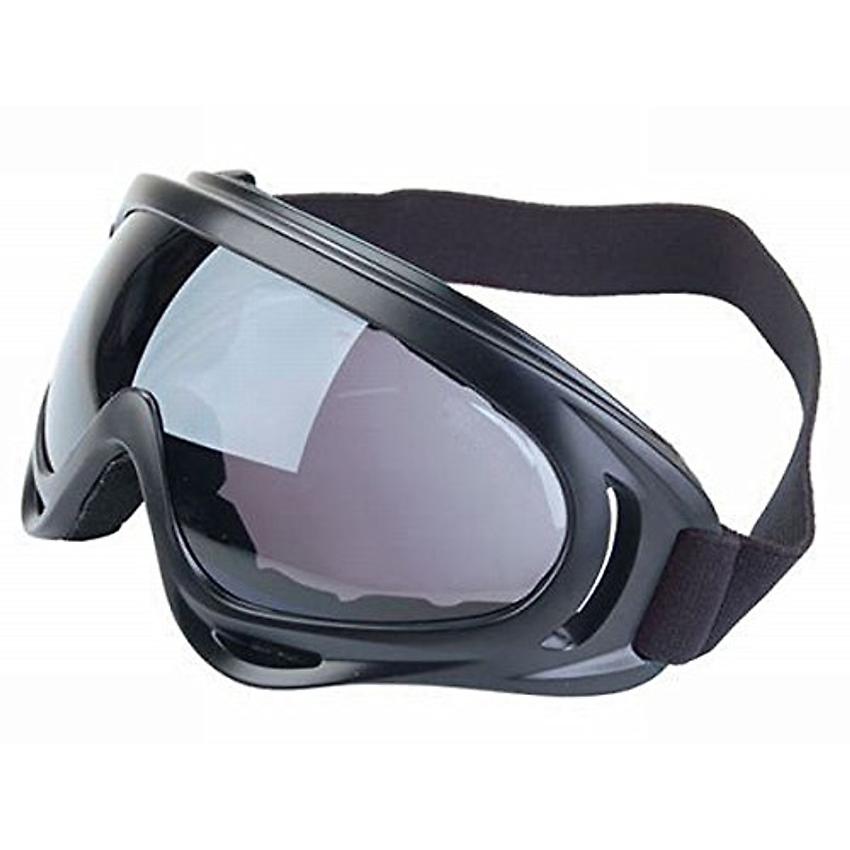 4 Goggles/Lot - Black + Clear + Amber + Yellow Multi Use Motorcycle Riding Snowboard Airsoft Protective Goggles Safety Glasses Sport Ski Airsoft Paintball