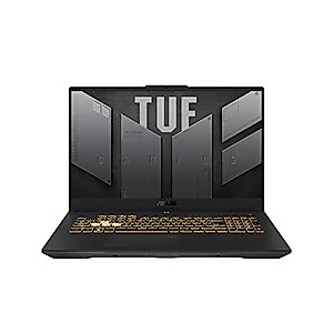 ASUS TUF Gaming A17 (2023) Gaming Laptop, 17.3” FHD 144Hz Display, GeForce RTX 4060, AMD Ryzen 7 7735HS, 16GB DDR5, 1TB PCIe 4.0 SSD, Wi-Fi 6, Windows 11, FA707NV-ES74