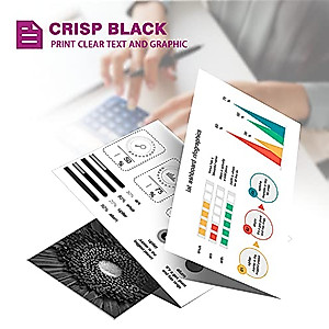 RETCH Remanufactured Black Ink Cartridges Replacement for HP 67XL 67 XL  for Hp Deskjet 2732 2755 DeskJet Plus 4140 4155 4158，Envy 6052 6075 6058 Printer (2 Black)