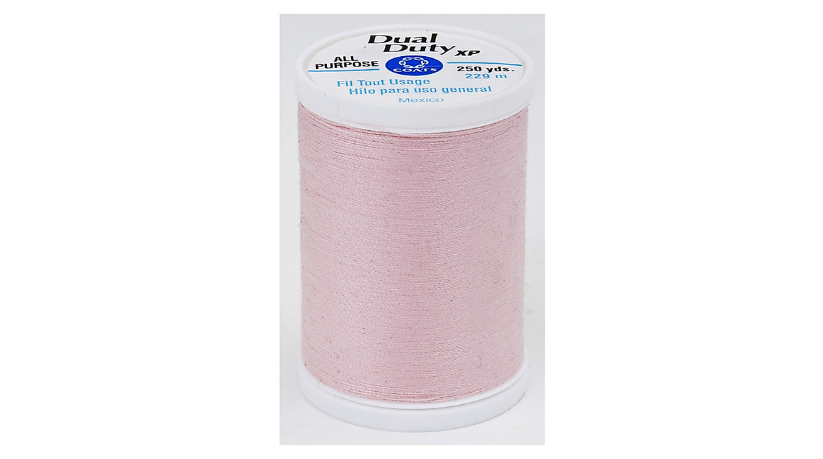 Coats Dual Duty XP Light Pink Thread - Strong & Versatile Sewing Thread