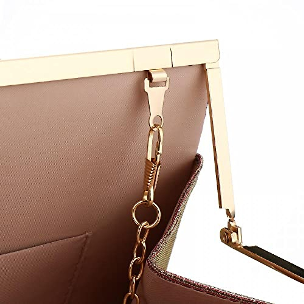 jessie Handbags for Women, Shoulder Bag Top Handle Crossbody Chain Evening Bag Fashion Purse Elegant for Party Prom Gift (3)