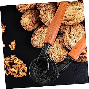 KJHBV Butter Pecan Home Tools Crab Tools Vintage Walnut Chestnut Cutter Nuts Opener Tool Walnut Sheller Walnut Opener Walnut Pliers Pecans Bottle Opener Nutcracker Bamboo Walnut Shells